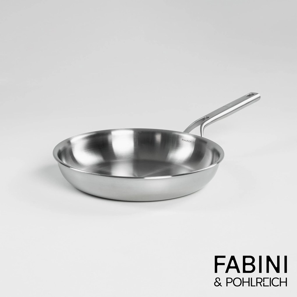 Fabini FABINI & Pohlreich - Pánev z pětivrstvé nerezové oceli bez poklice Ø 26 cm - rozbaleno