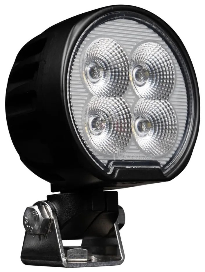 LED Bodové svítidlo pro automobil BLACK LED/40W/10-30V IP69 5700K kulatý