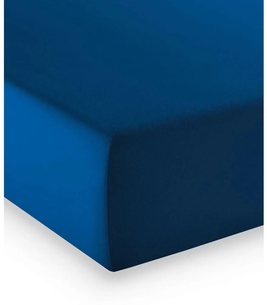 XXXLutz ELASTICKÉ PROSTĚRADLO, tmavě modrá, 100/200 cm Fleuresse - Prostěradla - 003273035616