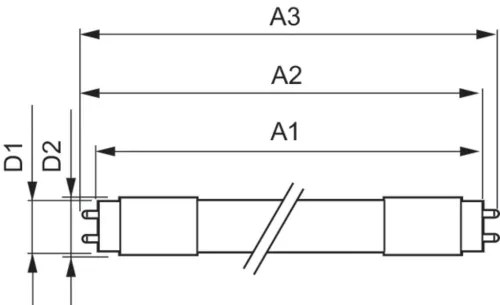 LED trubice zářivka Philips CorePro LEDtube Universal 120cm HO 18W (36W) 840 neutrální bílá 4000K T8 G13 HF/EM/230V