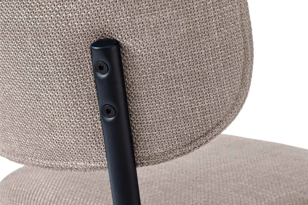 Designová jídelní židle Calixte písková