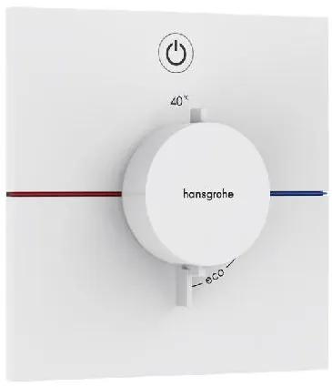 Hansgrohe ShowerSelect Comfort - Termostatická baterie pod omítku, matná bílá 15571700