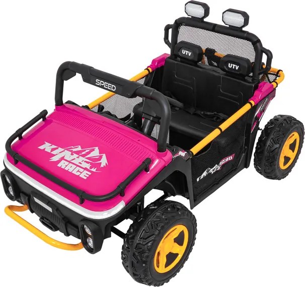 Elektrické autíčko Buggy UTV SPEED růžové