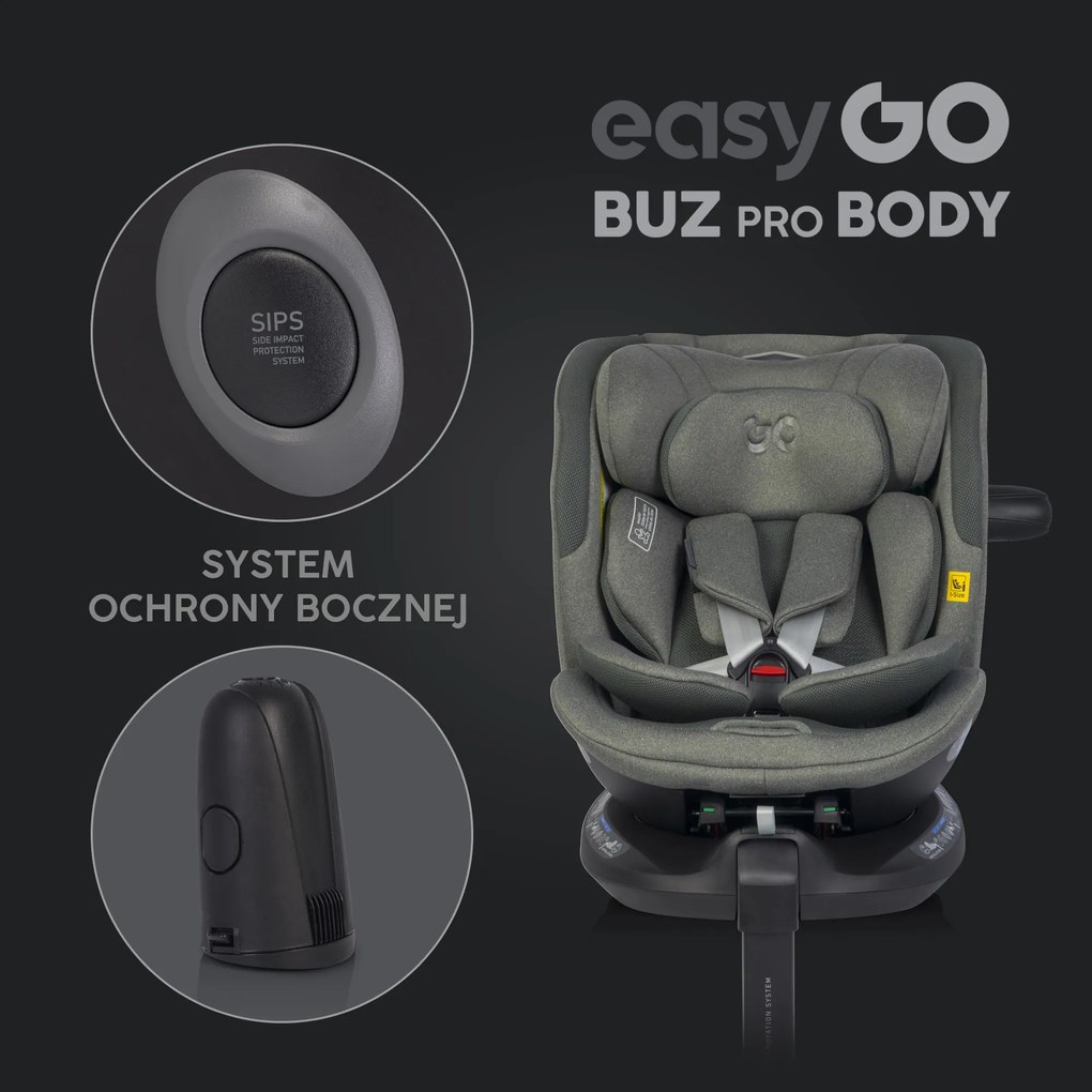Autosedačka EasyGo Buz Pro Body Greener