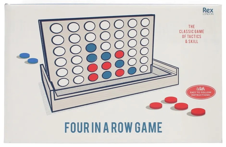 Piškvorky Four in a Row game set – Rex London