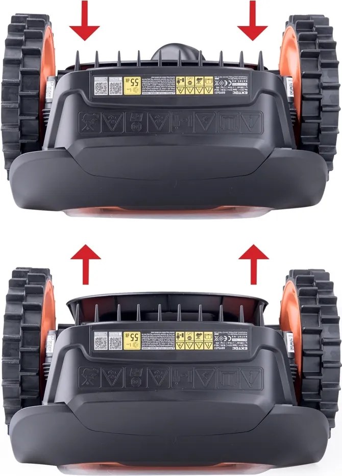 Robotická sekačka Extol Premium, 600m2 (8895650)