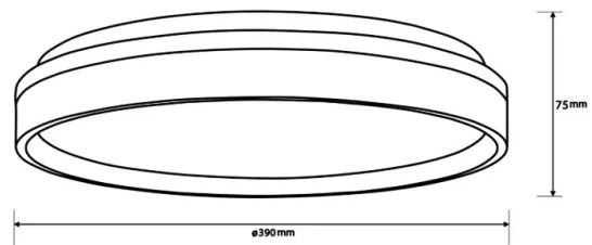 Brilliant G99170A05 Stropní hliníkové LED svítidlo KALMAR bílé