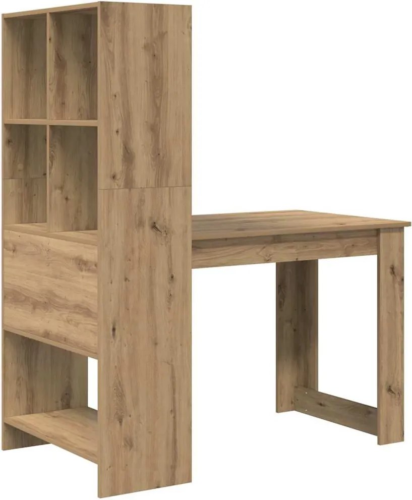 Stůl Artisanový dub Kompozitní dřevo 122 x 67 x 145 cm 3337264