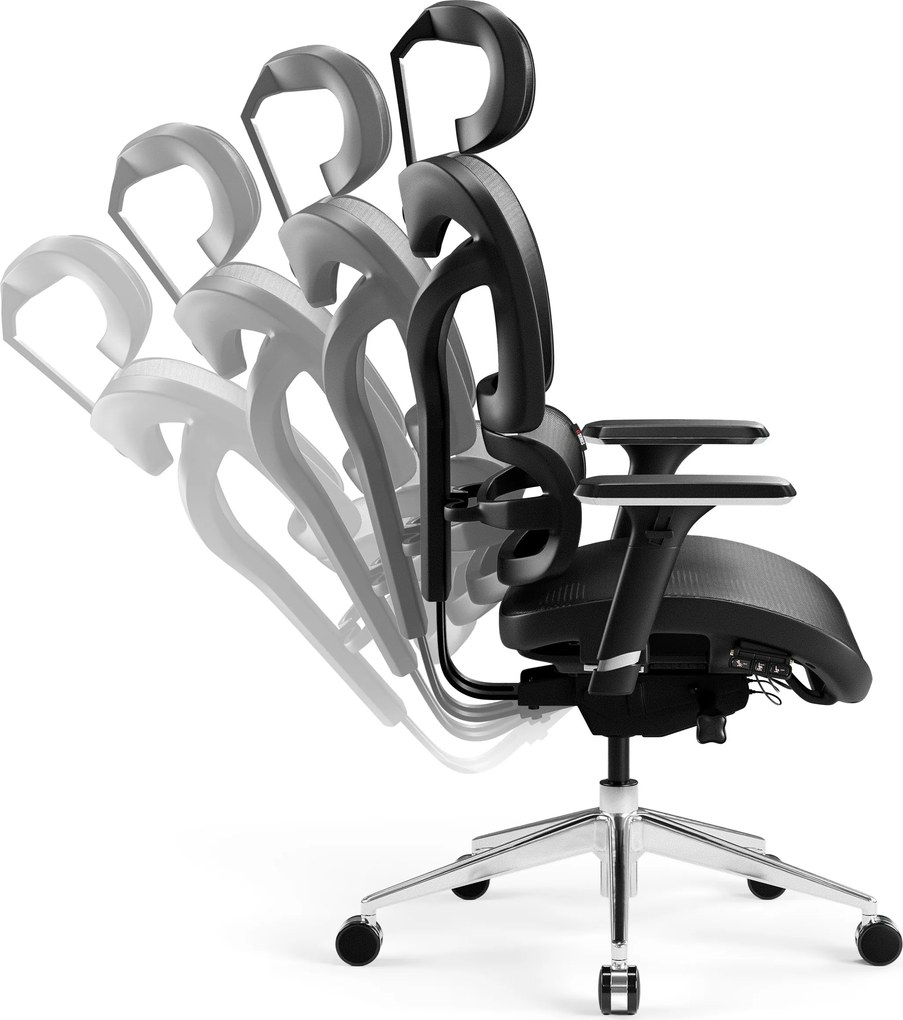 Ergonomická kancelářská židle černá: Diablo V-Commander
