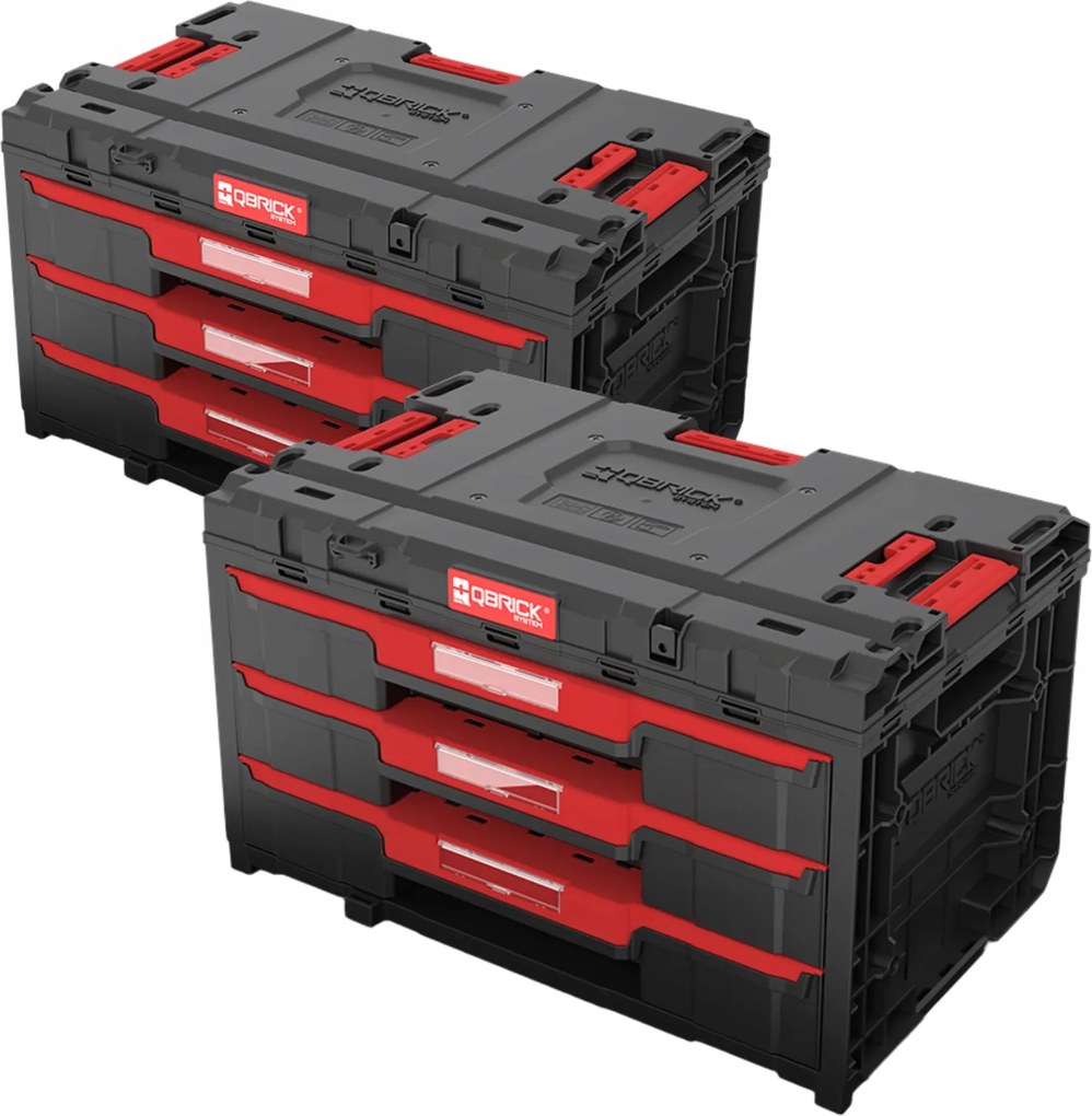 Qbrick System One Drawer 3 Toolbox 2.0 box na nářadí 9 l 27 l x2