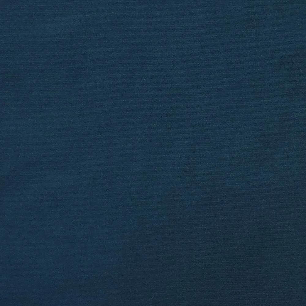 Petromila 2místná rozkládací pohovka se 2 polštáři modrá samet