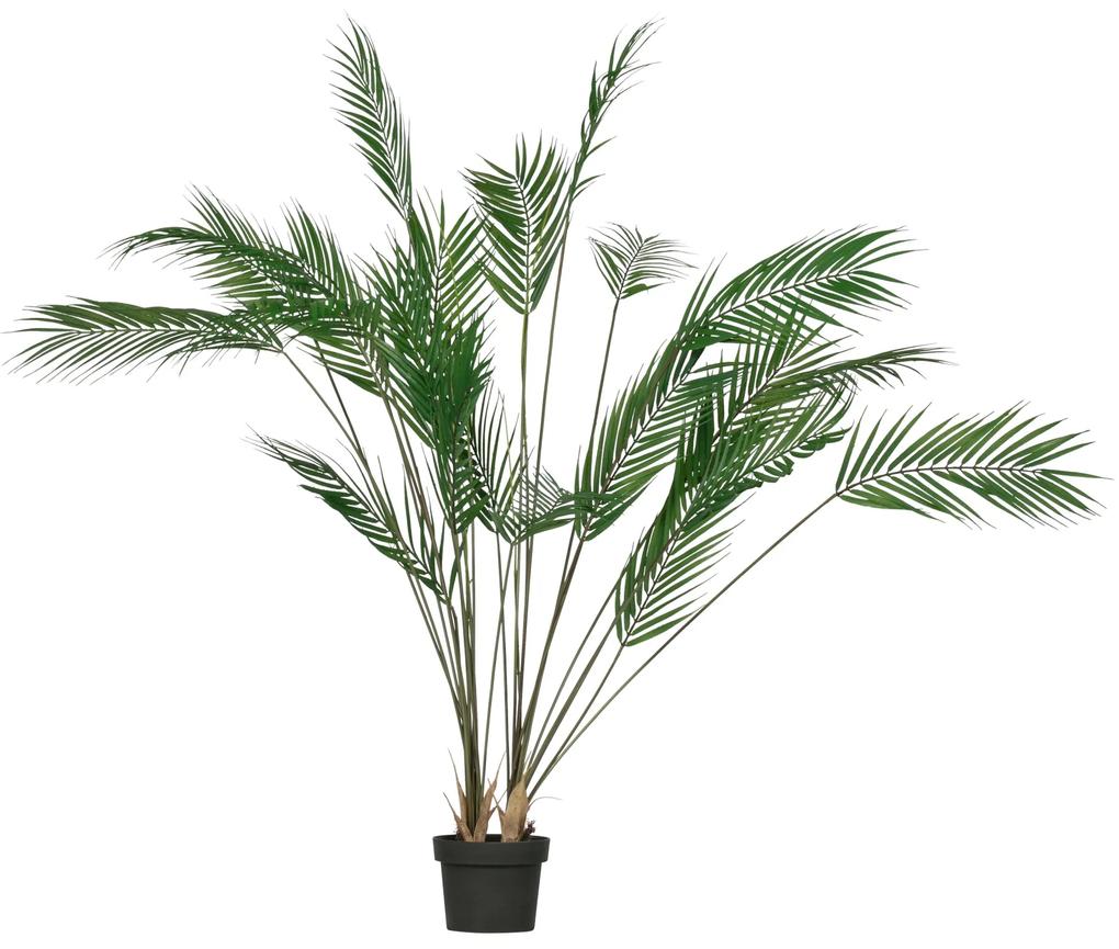 WOOOD Umělá rostlina palma zelená 110cm