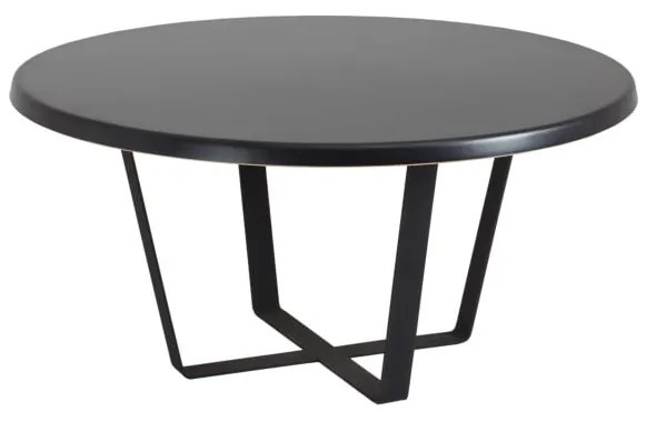 BonamiČerný konferenční stolek Custom Form Mapple, průměr 80 cm