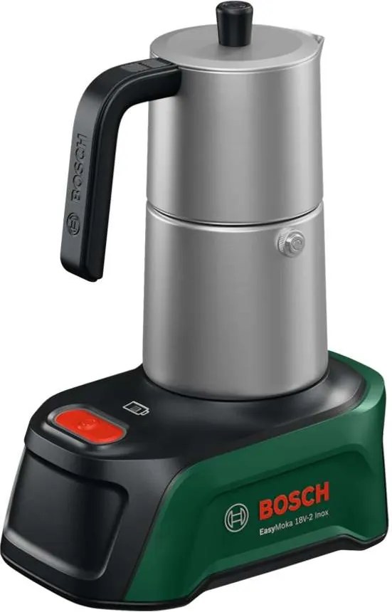 Bosch - 18V AKU rychlovarná konvice EasyMoka 18V-2 Inox, bez baterie a nabíječky 06039E4100