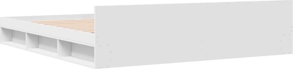 Rám postele se zásuvkami bílý 180 x 200 cm kompozitní dřevo 3280727