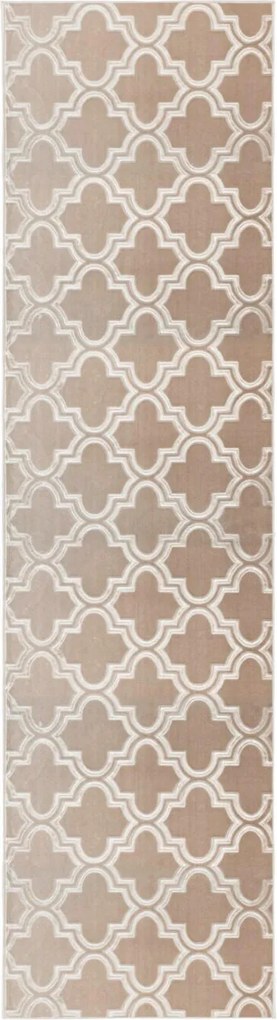 XXXLutz BĚHOUN, 80/150 cm, šedohnědá - Online Only koberce & rohožky - 005937110204