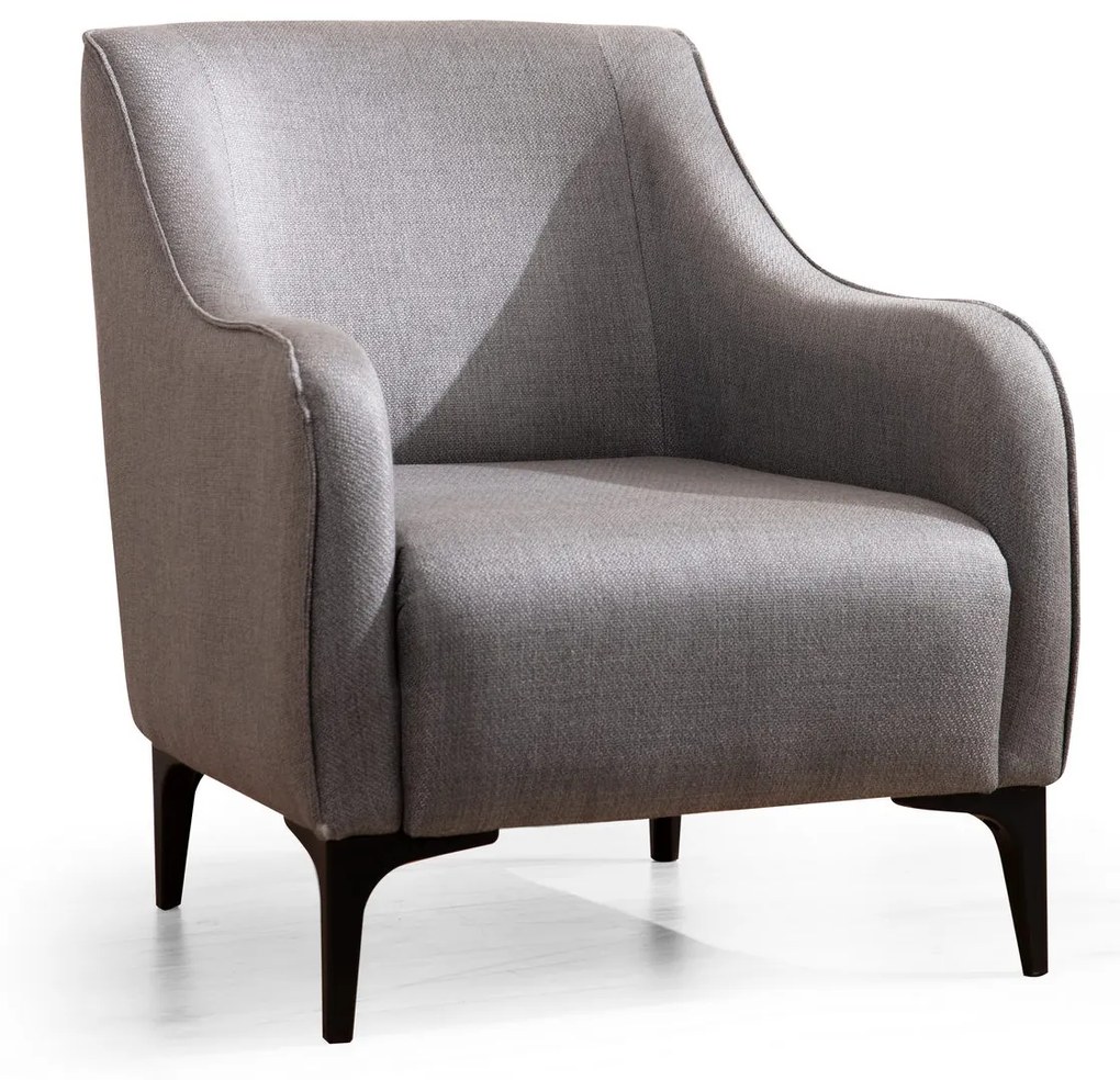 Atelier del Sofa Křeslo Belissimo - Grey, Šedá