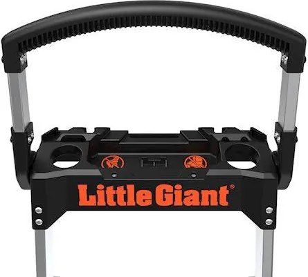 Little Giant Xtra-Lite Plus hliníkové schůdky s plošinou a madlem počet schodů/výška plošiny: 2 / 53 cm, Model: 4