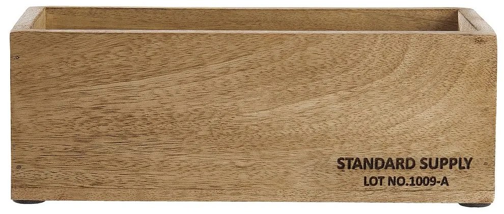 STANDARD SUPPLY Dřevěná bedýnka 28 cm