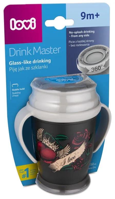 Lovi Hrneček I Love s ušima 360° Drink Master 250 ml