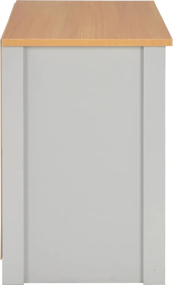 TV stolek šedý 95 x 39 x 58 cm 283739