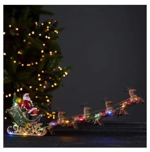 Eglo Eglo 411261 - LED Vánoční dekorace DEERVILLE 15xLED/0,03W/3xAAA EG411261
