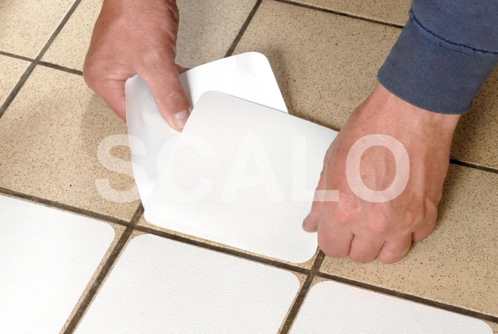 Obdélníkové PVC pásky nejen do mokra 150 mm x 610 mm - Transparentní