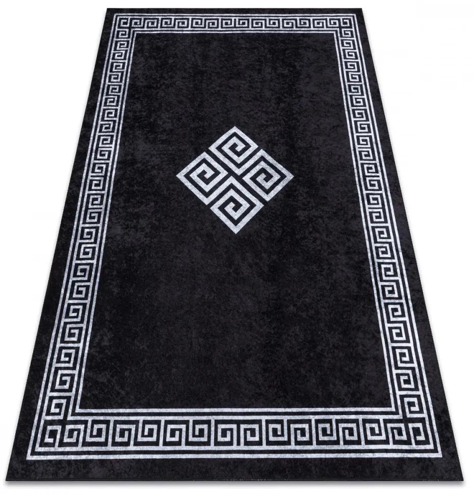 Kusový koberec Astre černobílý 80x150cm
