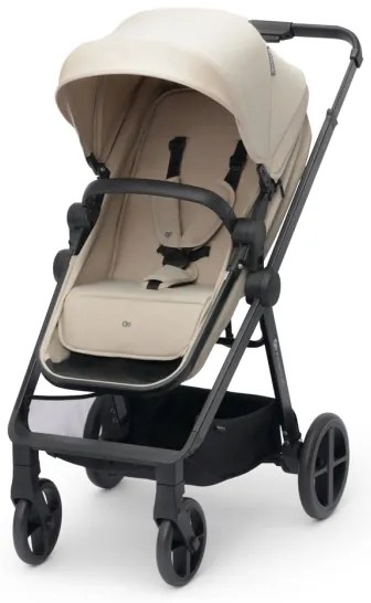 KINDERKRAFT - Kombinovaný kočárek 3v1 NEWLY Sand beige + autosedačka MINK PRO
