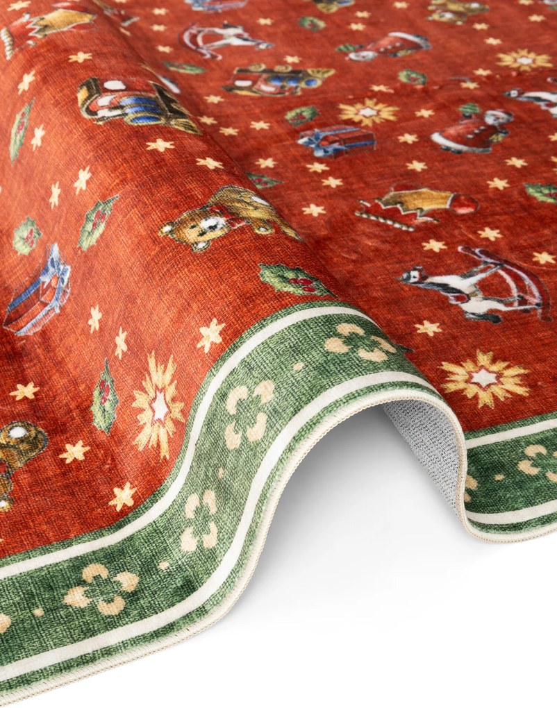 Villeroy & Boch Kusový koberec Toy's delight 106499 Red Green, 160x230, červená, obývací pokoj