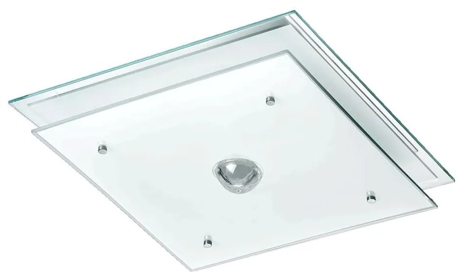 Luxera LUXERA 65115 - Stropní svítidlo IKAROS DIAMOND 3xE27/60W 65115