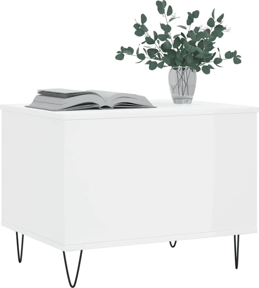 vidaXL Konferenční stolek 60x44,5x45 cm kompozitní dřevo [830950] Barva: šedá sonoma