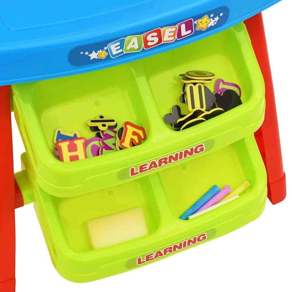 Dětská Edukační Tabule Se Stolkem 3 V 1