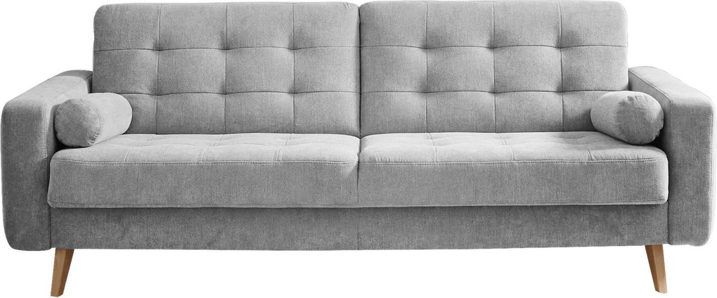 XXXLutz ROZKLÁDACÍ POHOVKA, textil, kompozitní dřevo, barvy stříbra MID.YOU - Rozkládací pohovky - 002220030904