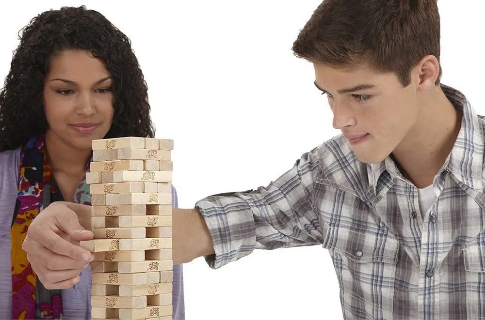 HASBRO HRA Jenga set 54 dílků v krabičce Dřevo *SPOLEČENSKÉ HRY* 14a2120