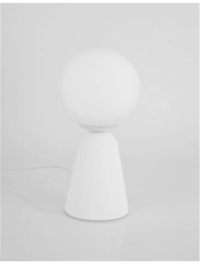 Nova Luce Stolní lampa ZERO, G9 1x5W Barva: Bílá