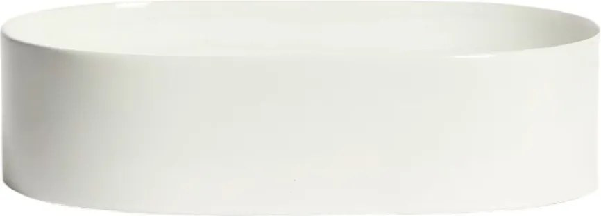 Bílé keramické umyvadlo 50x31 cm Ovara – Kave Home