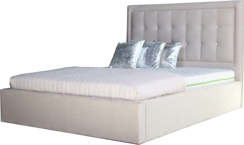 AMI nábytek Čalouněná postel C4 90x200cm s úložným prostorem