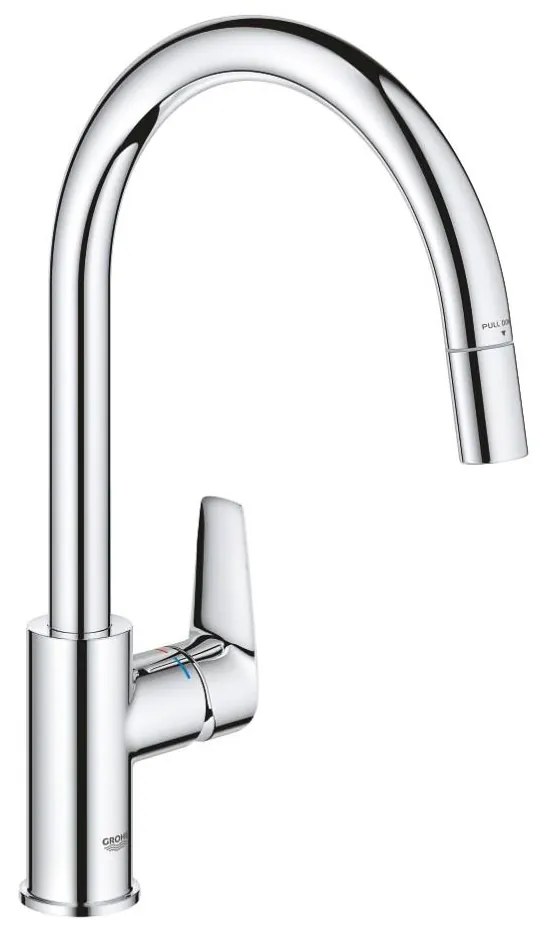 GROHE 30551000 - Dřezová baterie START EDGE 357 mm lesklý chrom