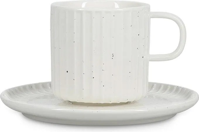 Bílý podšálek ø 14,5 cm Ora Gloss – Salt&amp;Pepper
