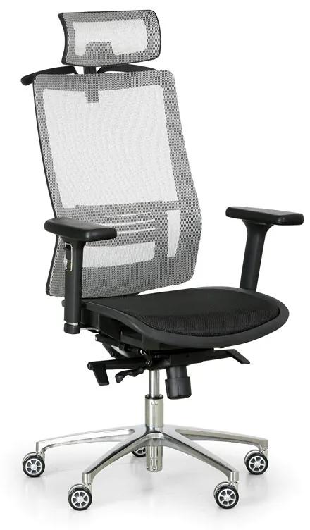 B2B Partner Kancelářská židle ATOL, šedá