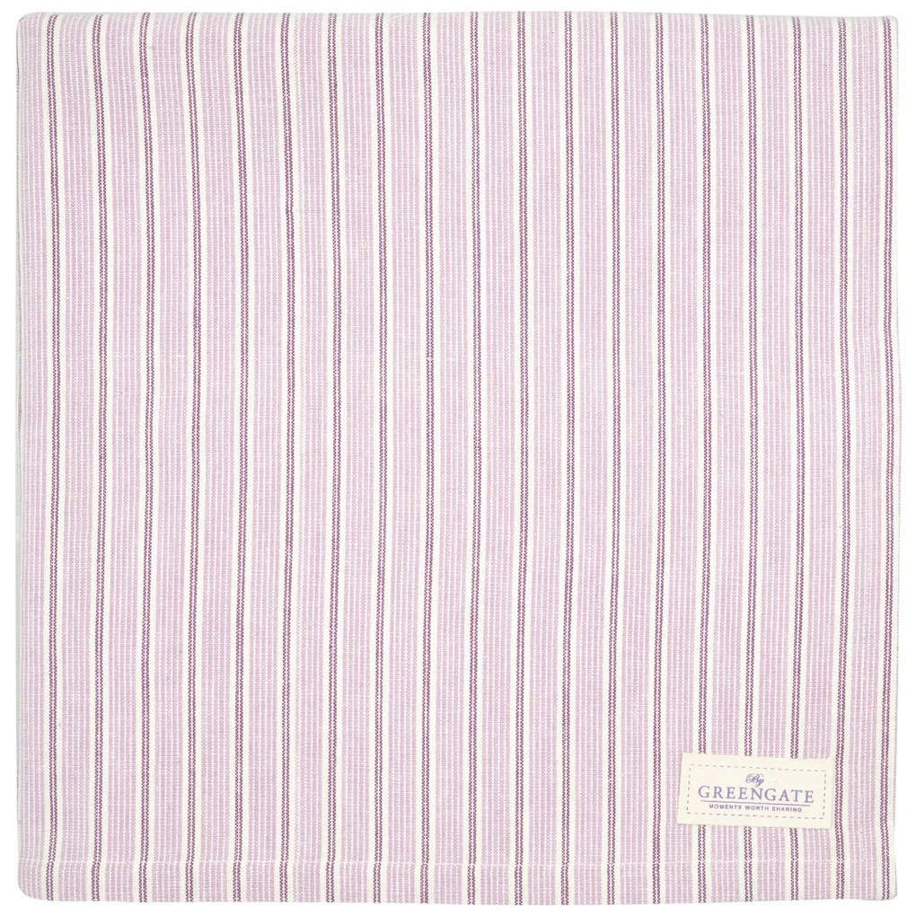GREEN GATE Bavlněný ubrus Bessie Lavender 130 × 170 cm, fialová barva, textil