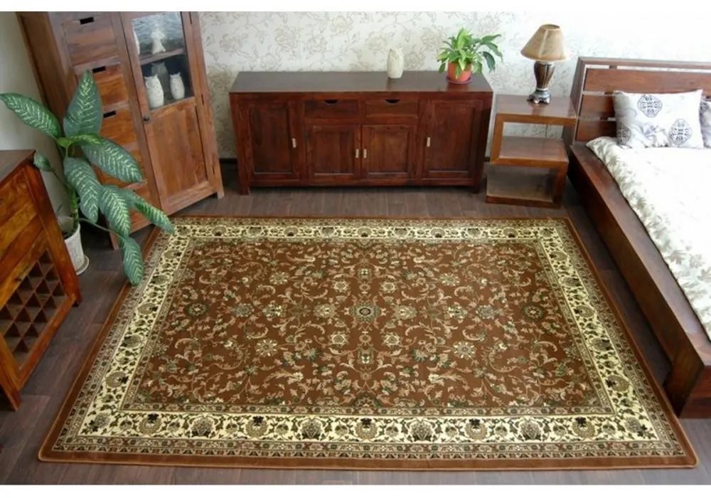 Kusový koberec Royal hnědý 80x200cm