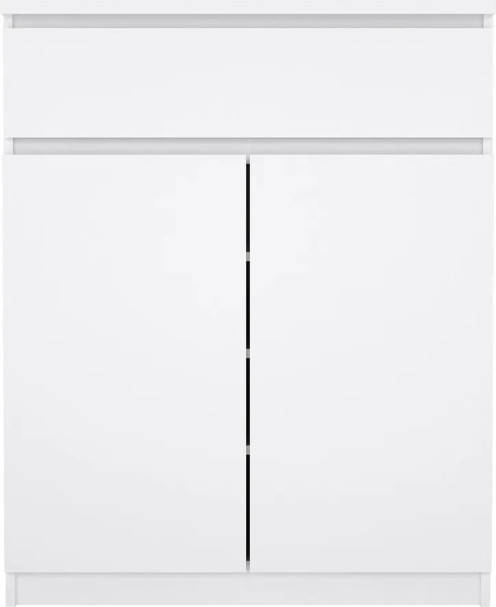 Bílá komoda 80x100x40 cm Naia – Tvilum