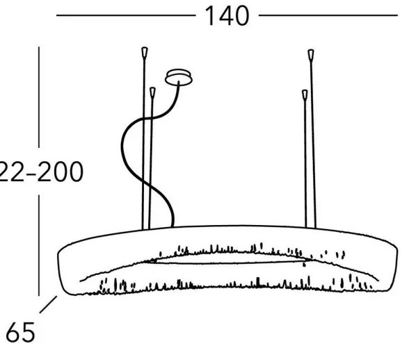 Kolarz 5324.32050 - Lustr na lanku CLOUD 20xG9/40W/230V