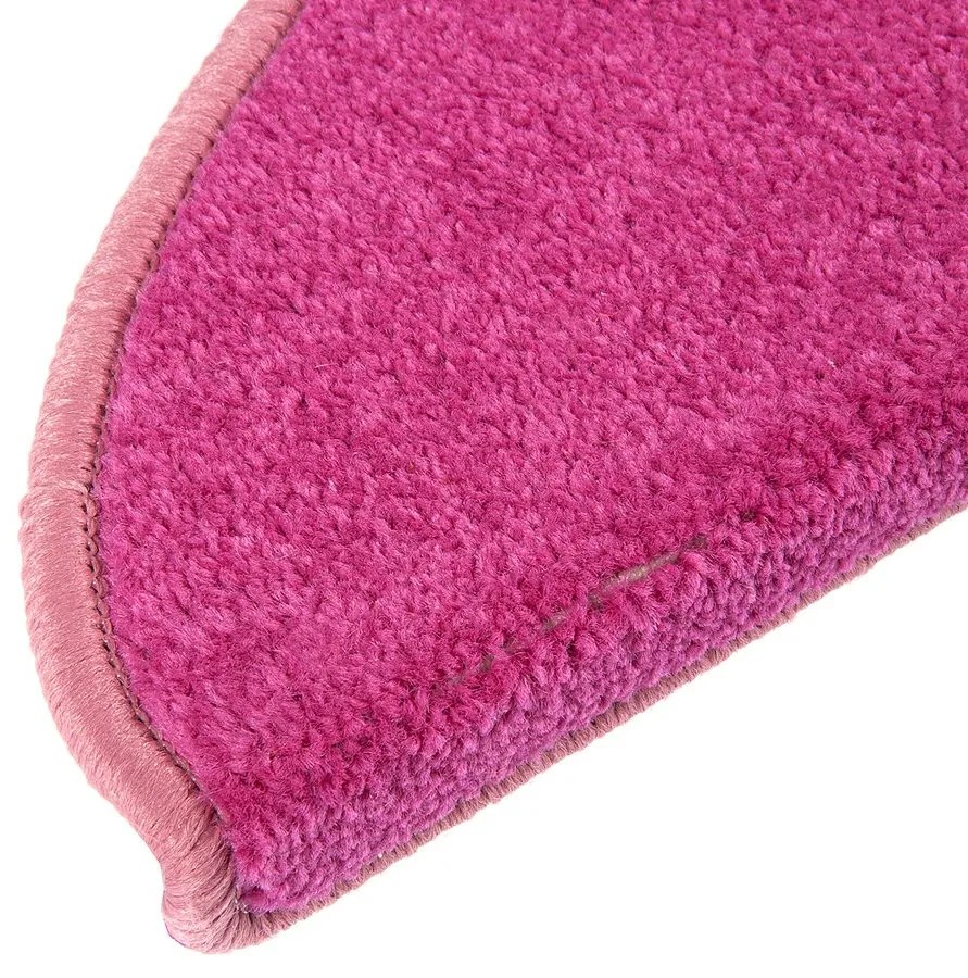 Vopi Nášlapy na schody Eton růžový půlkruh - 24x65 půlkruh (rozměr včetně ohybu)