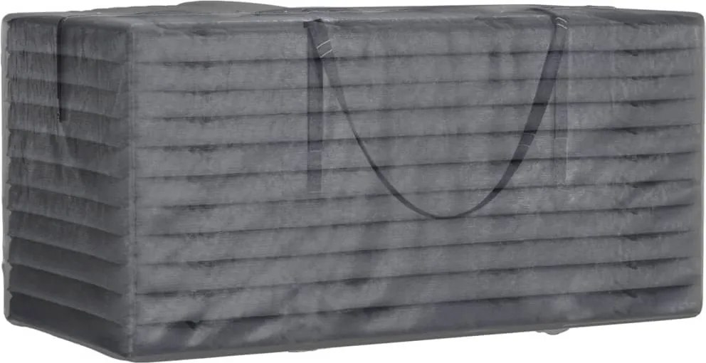 Úložný vak na zahradní podušky černý 150x75x75 cm polyethylen 319346