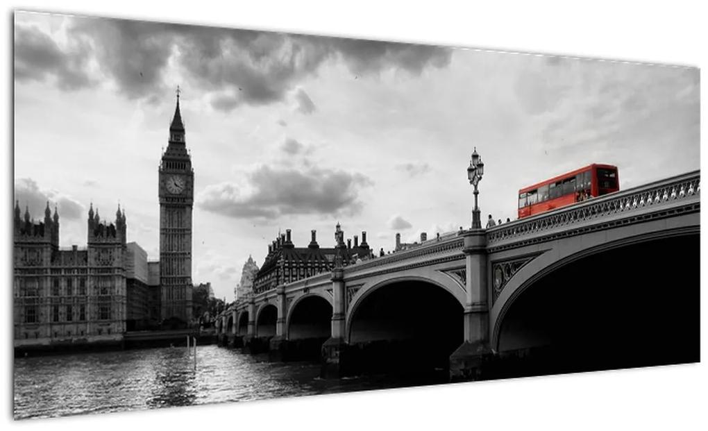 Londýn - moderní obraz (100x40cm)