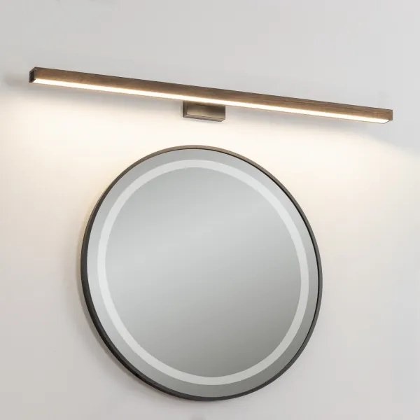 Brilagi-LED Koupelnové osvětlení zrcadla WOODY MIRROR LED/15W/230V IP44 dub/čern
