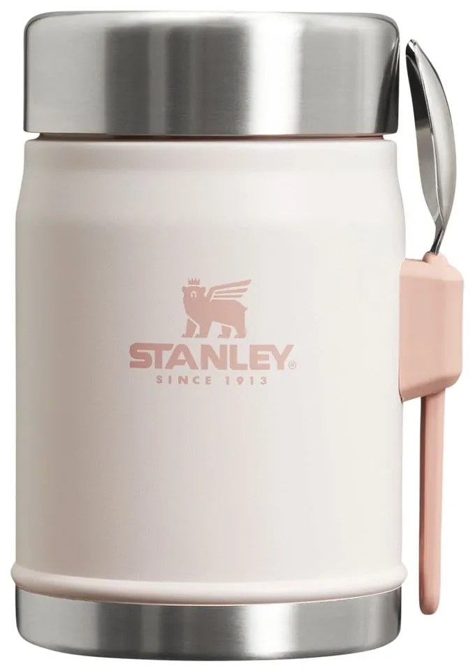 Světle růžová termoska na jídlo z nerezové oceli Legendary Classic Rose Quartz – Stanley